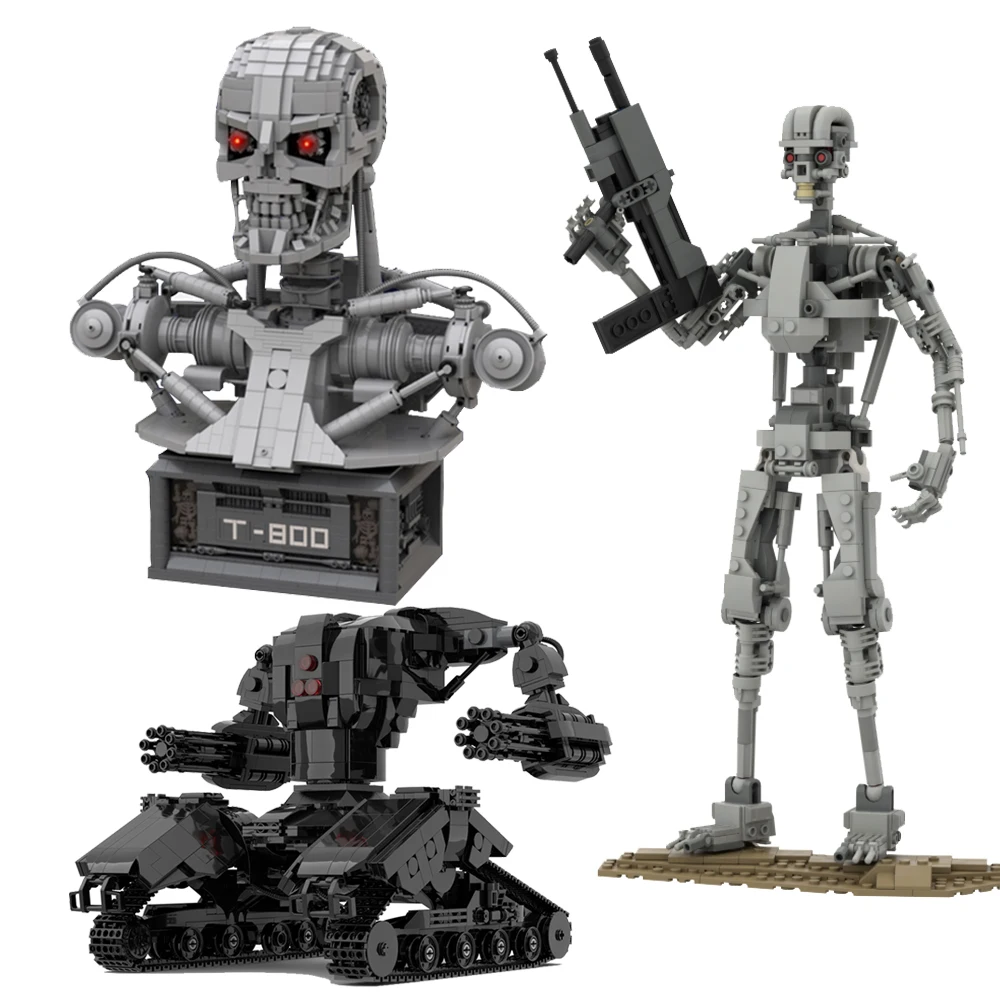 MOC-Military-Mechanical-Mech-Tank-Hunter-Killered-Building-Blocks-Kit ...