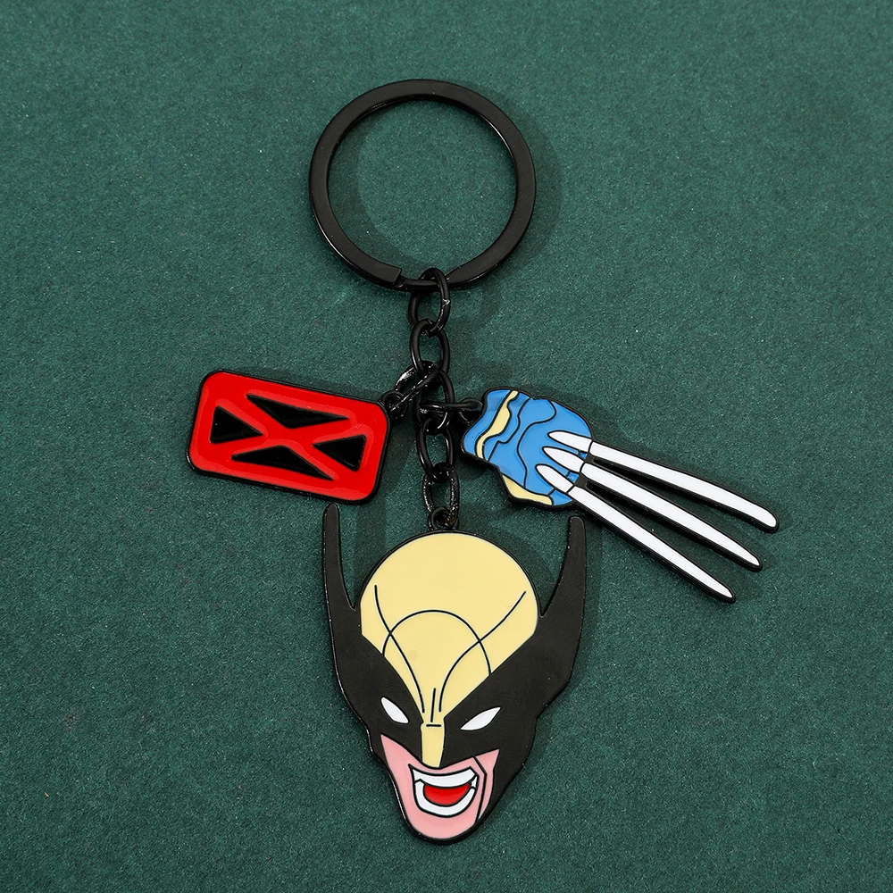Wolverine-Keychain-para-Book-Bag-Fine-Metal-Pingente-Decora-o-Acess-rio ...