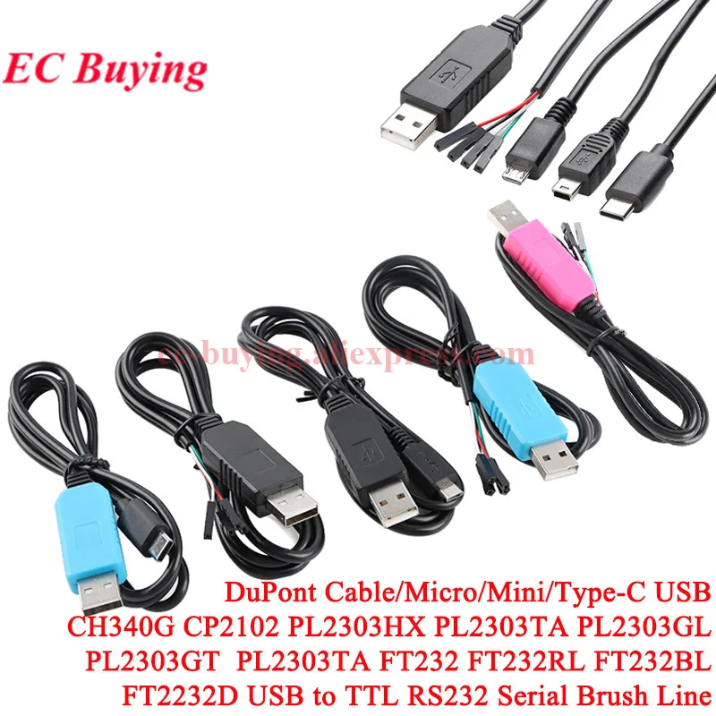 Rs232 To Usb Adapter Smart Electronics Pl2303 Pl2303hx Usb To Uart Ttl ...