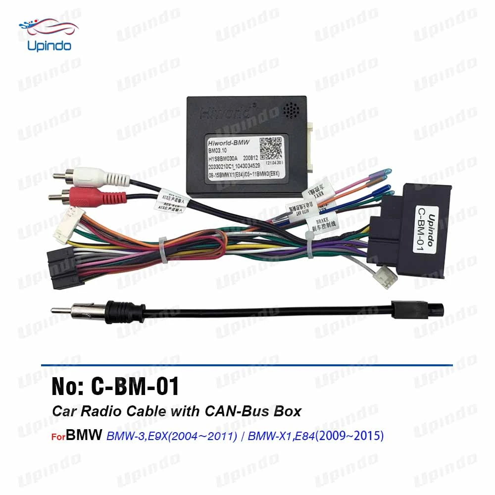 Car Radio Canbus Cable Android Head Unit 16pin Power Wiring Harness ...