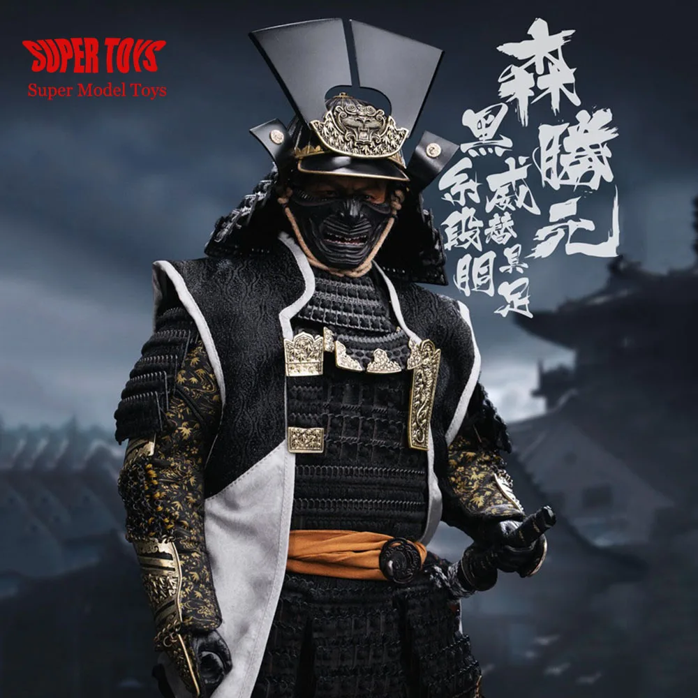 In Stock 1/6 Scale Collectible Japanese Warrior Samurai Attire Bald ...