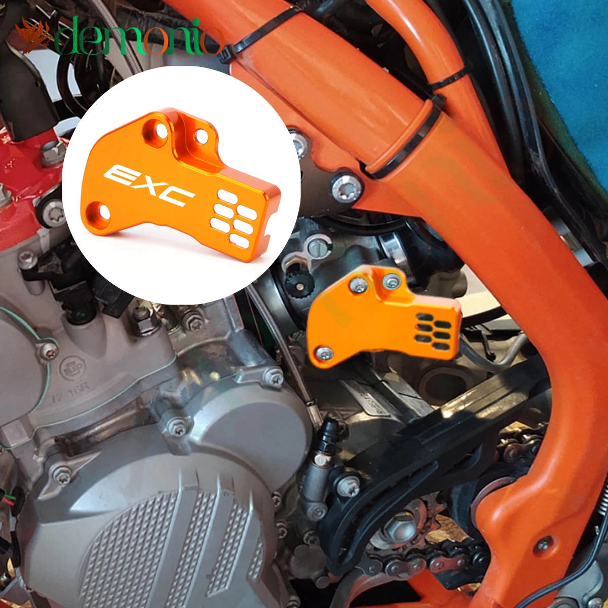 Motorcycle Accessories TPS Sensor Guard Cover Protector For KTM EXC 250 ...
