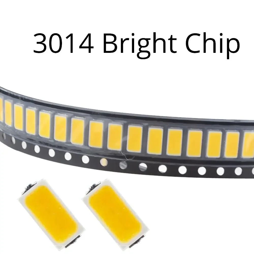 1000Pcs-20mA-3V-3014-SMD-SMT-LED-bright-Chip-Yellow-Red-blue-White ...