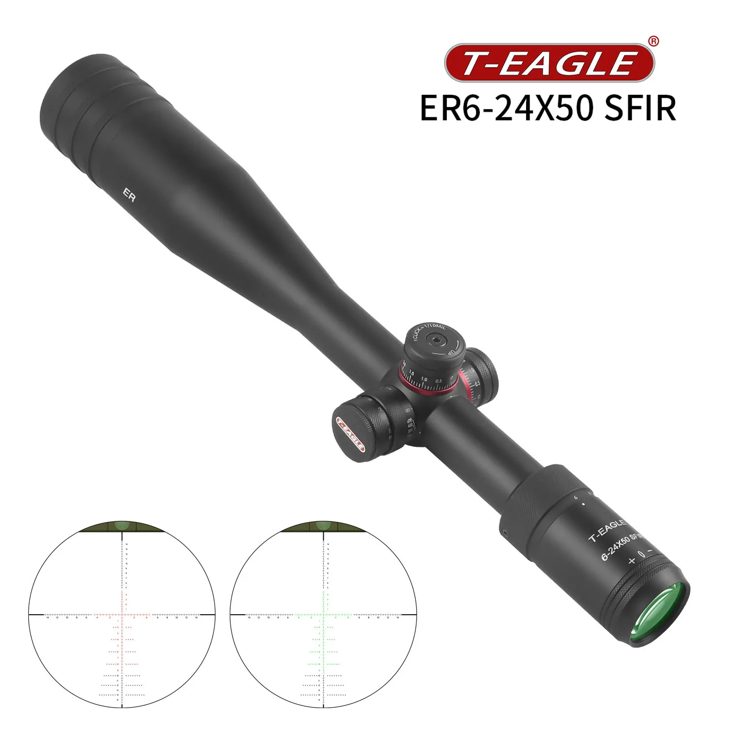 T-EAGLE-Tactical-Bubble-Level-Rifles-Scope-ER6-24x50-SFIR-Air-Etched ...