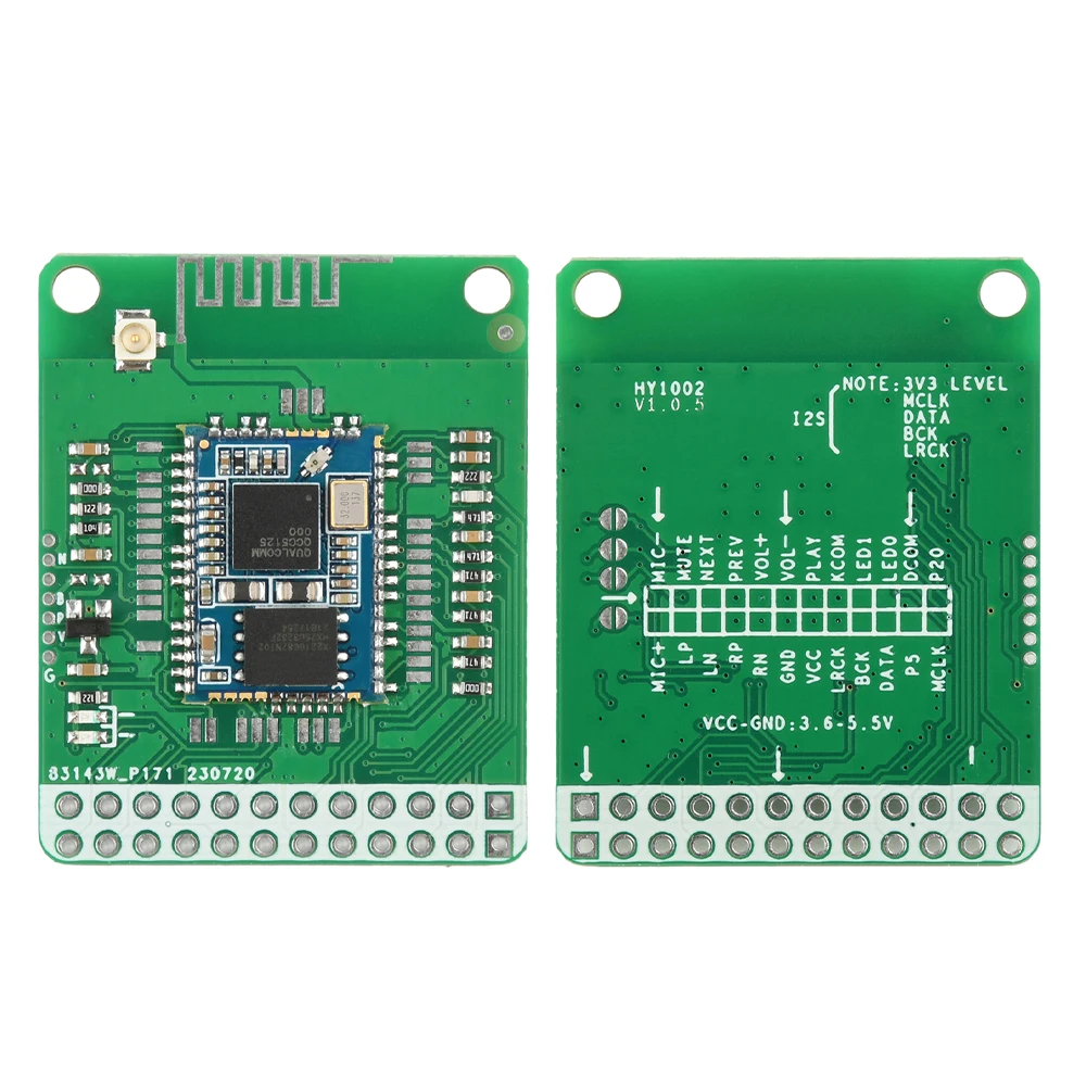 LADC Lossless QCC5125 DC 3.6-5.5V Audio Module Stereo Bluetooth 5.1 ...