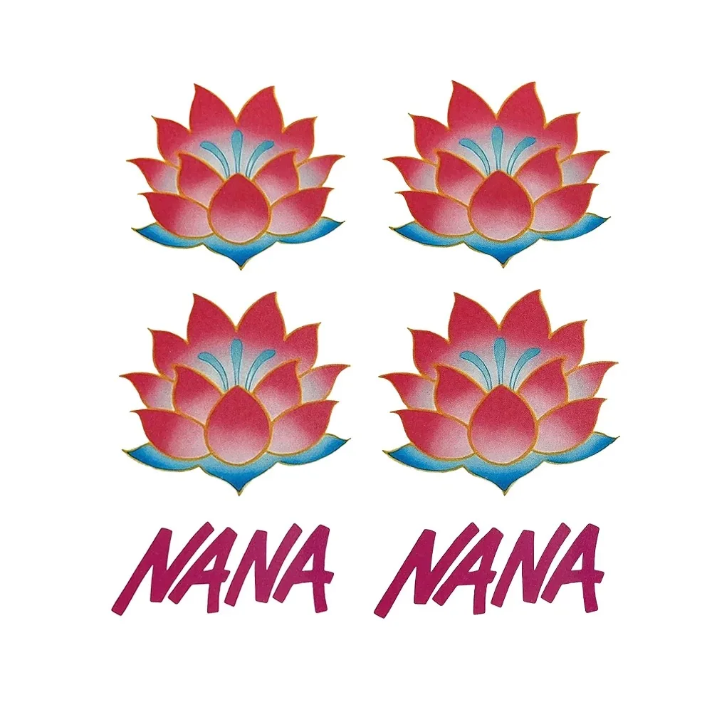 Anime-NANA-Oosaki-Nana-Cosplay-Tattooing-Lotus-Flower-Waterproof-Fake ...