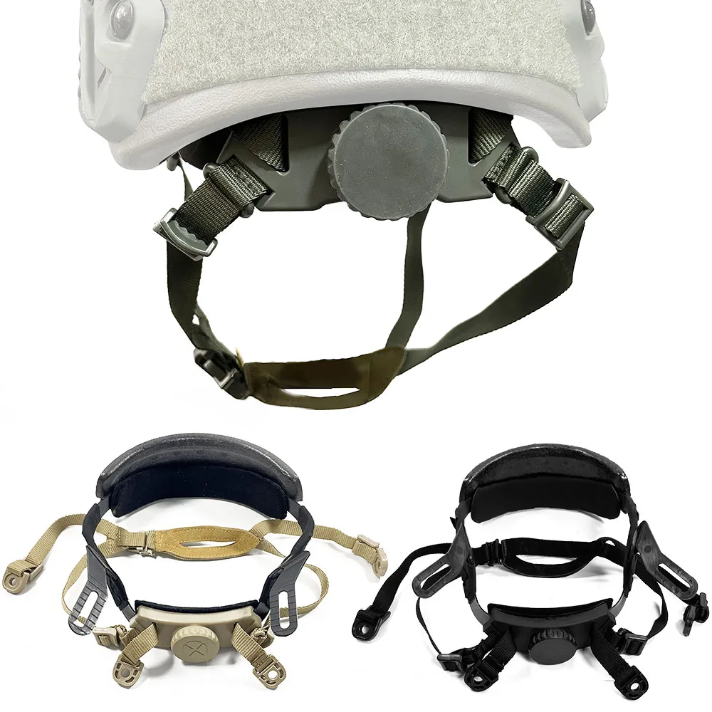 Tactical-Fast-Helmet-Adjustable-Strap-Suspension-System-Inner-Locking ...