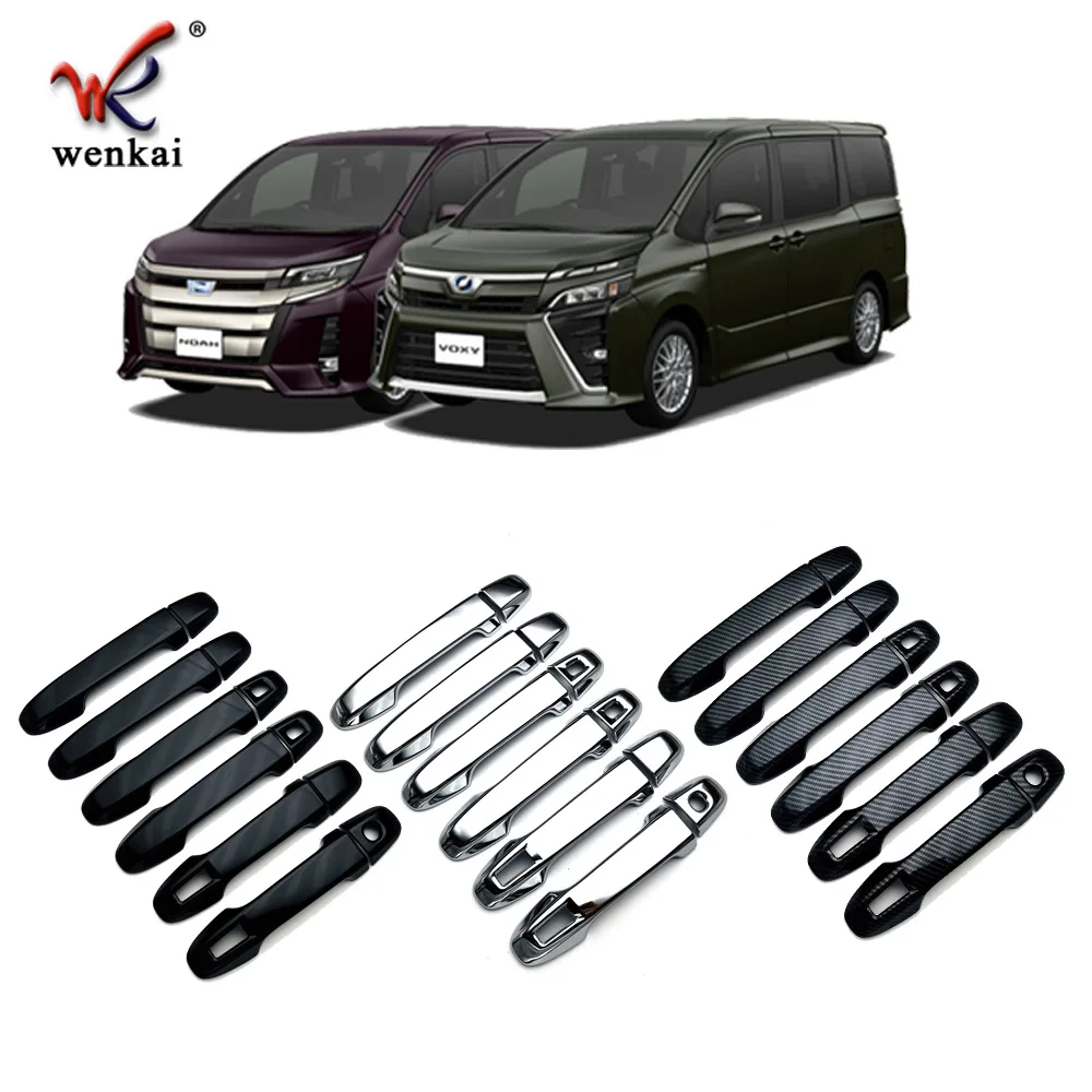 Car-Door-Handle-Cover-Protective-Cap-For-Toyota-Noah-Voxy-80-Series ...