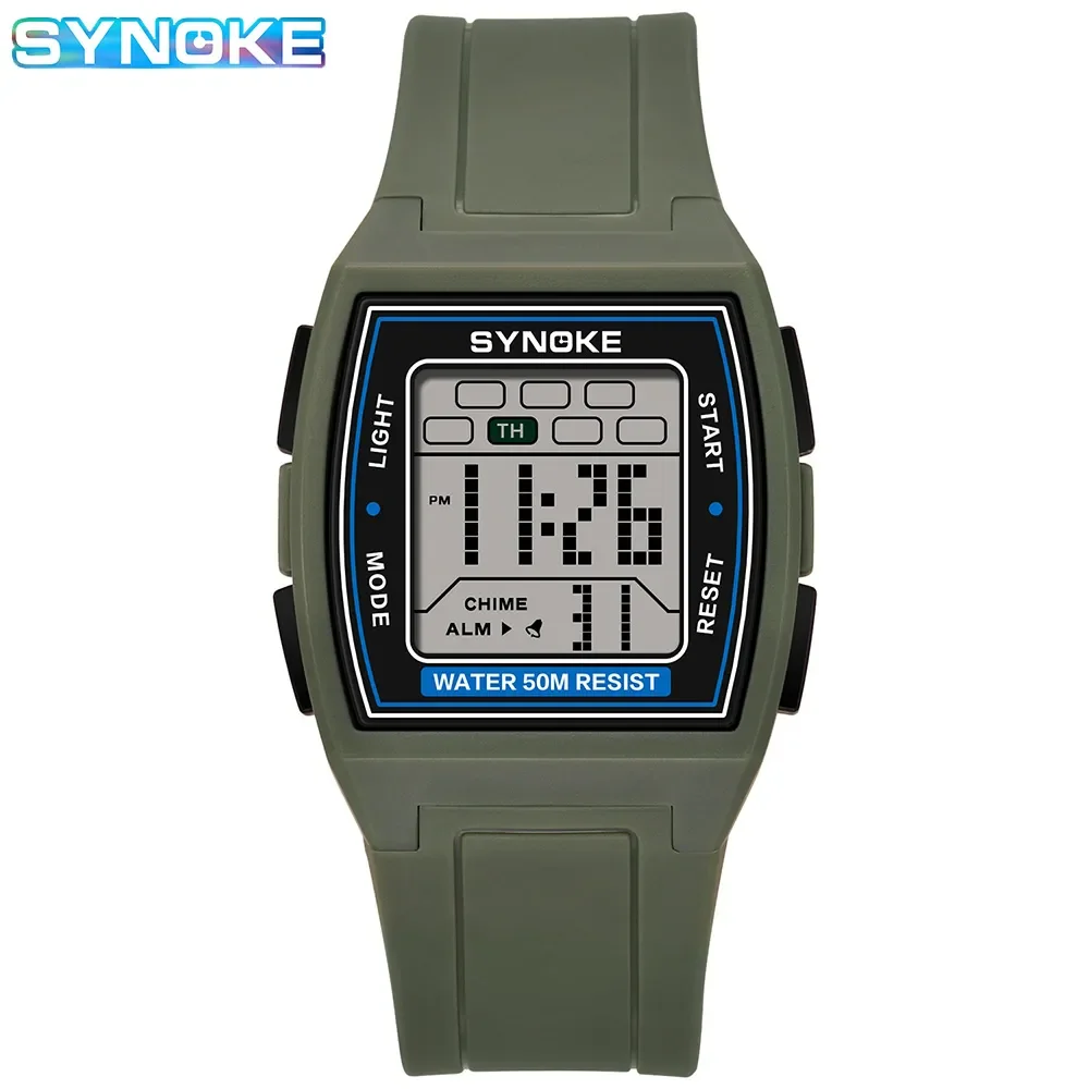 SYNOKE-Digital-Watch-Student-Electronic-Outdoor-Sports-Boy-Luminous ...
