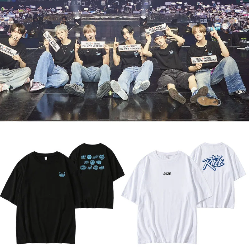KPOP-RIIZE-FAN-CON-TOUR-RIIZING-DAY-Short-Sleeve-T-Shirt-Women-Men ...