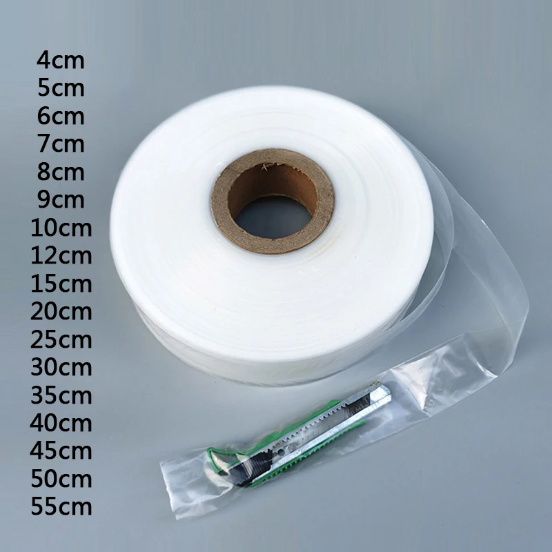 Pe-Roll-Film-Straight-through-Bag-Transparent-Long-Strip-Packaging ...