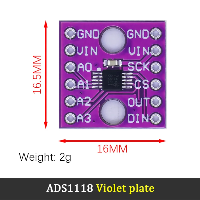 Interfacing Ads1118 16 Bit Adc Module With Arduino 60 Off