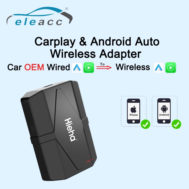 New-Wireless-Android-Auto-IOS-Adapter-Carplay-2-In-1-Smart-AI-Box-Car ...
