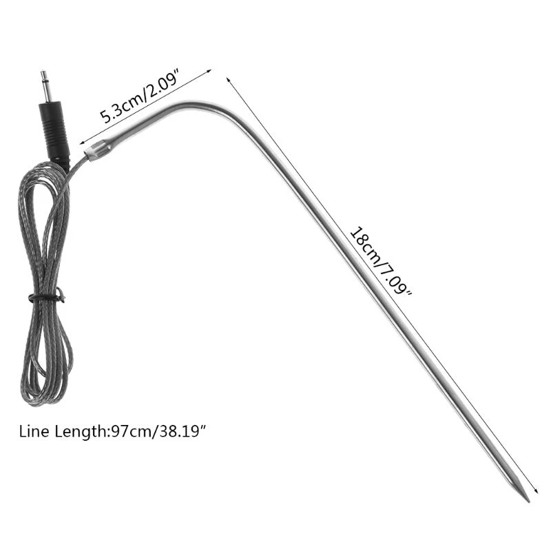 Waterproof Thermometer Hybrid Probe Replacement For Digital Cooking ...