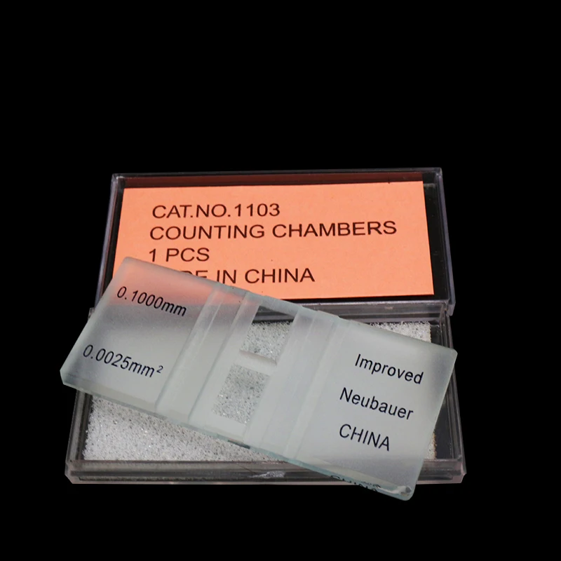 Piece Blood Cell Count Plate Glass Microscope Slide With, 43% OFF
