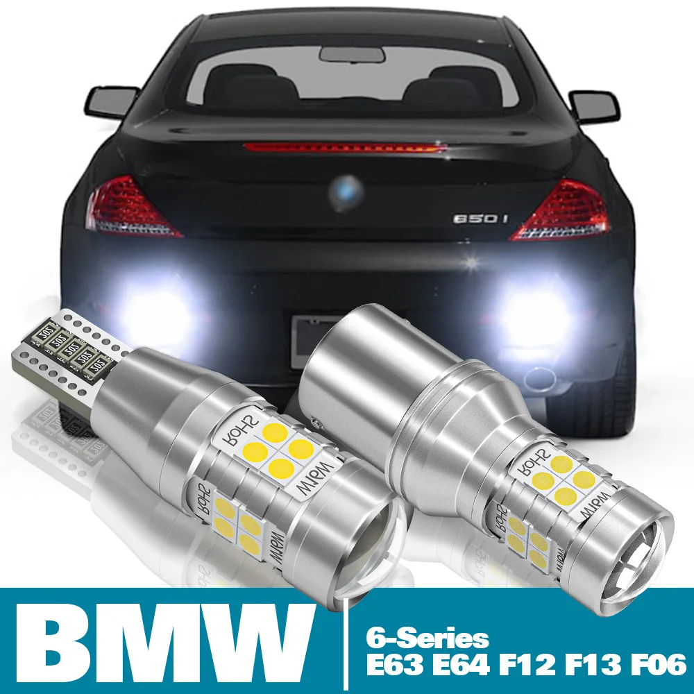 Luz LED de marcha atrás para BMW Serie 6, E63, E64, F12, F13, F06, accesorios 2004-2018, 2013 ...