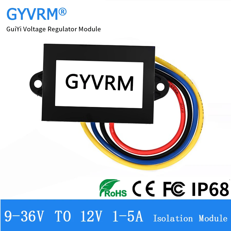 DCDC-Isolated-DC-9-36V-to-DC-12V-1A-2A-3A-4A-5A-Voltage-Regulator ...