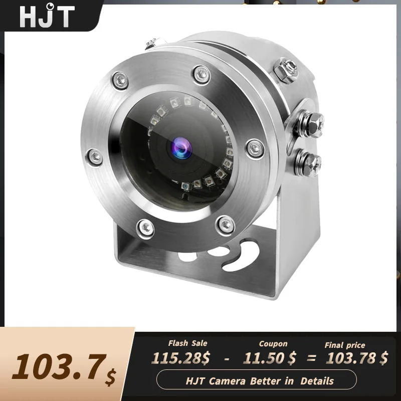 HJT Explosion proof WIFI/POE IP Camera 5MP Wear&Corrosion Resistance ...