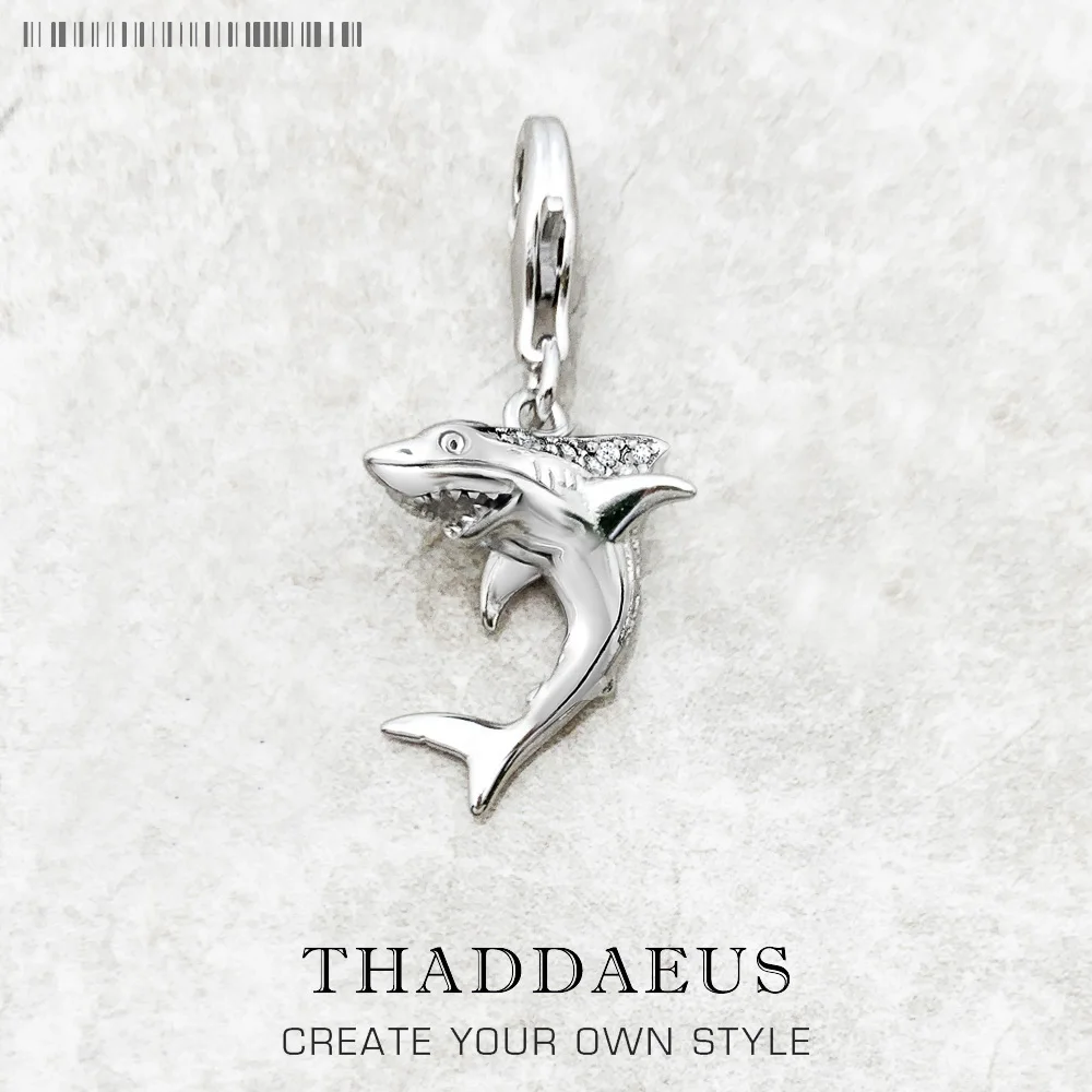 Maritime-Shark-Dangle-Charm-Lucky-Pendant-Women-Men-2023-Summer-925 ...
