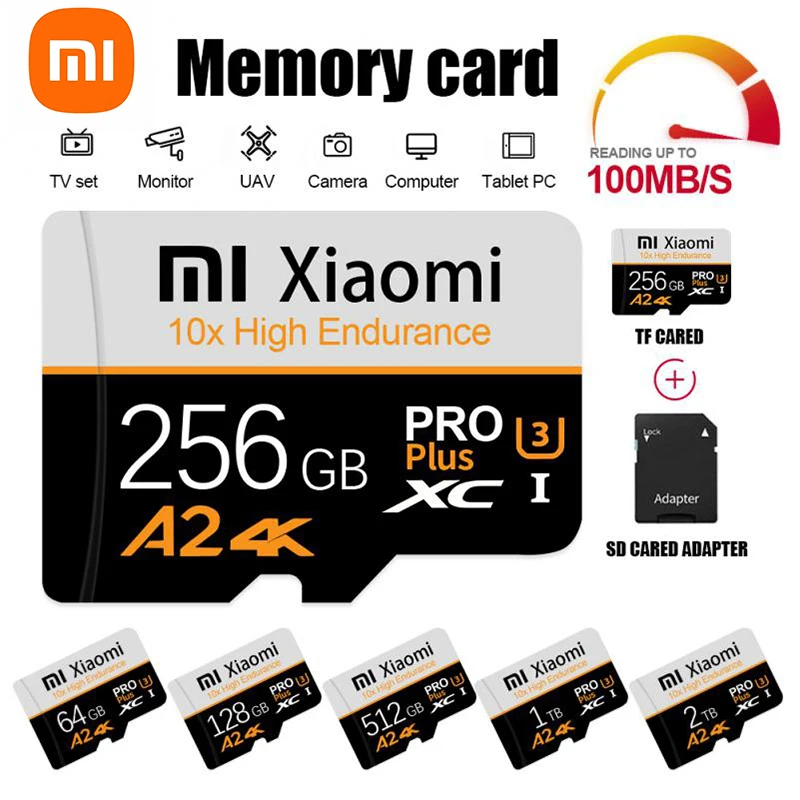 Xiaomi-2TB-Micro-TF-SD-Card-A2-1TB-Pro-Plus-V30-Memory-Card-Camera-High ...
