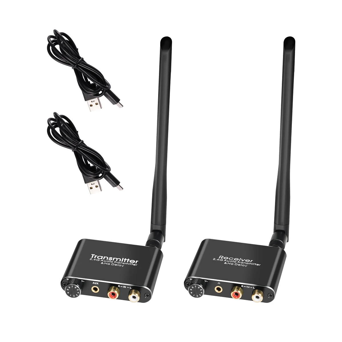 Digital-Wireless-Audio-Transmitter-And-Receiver-50M-2-4G-Wireless-Audio ...
