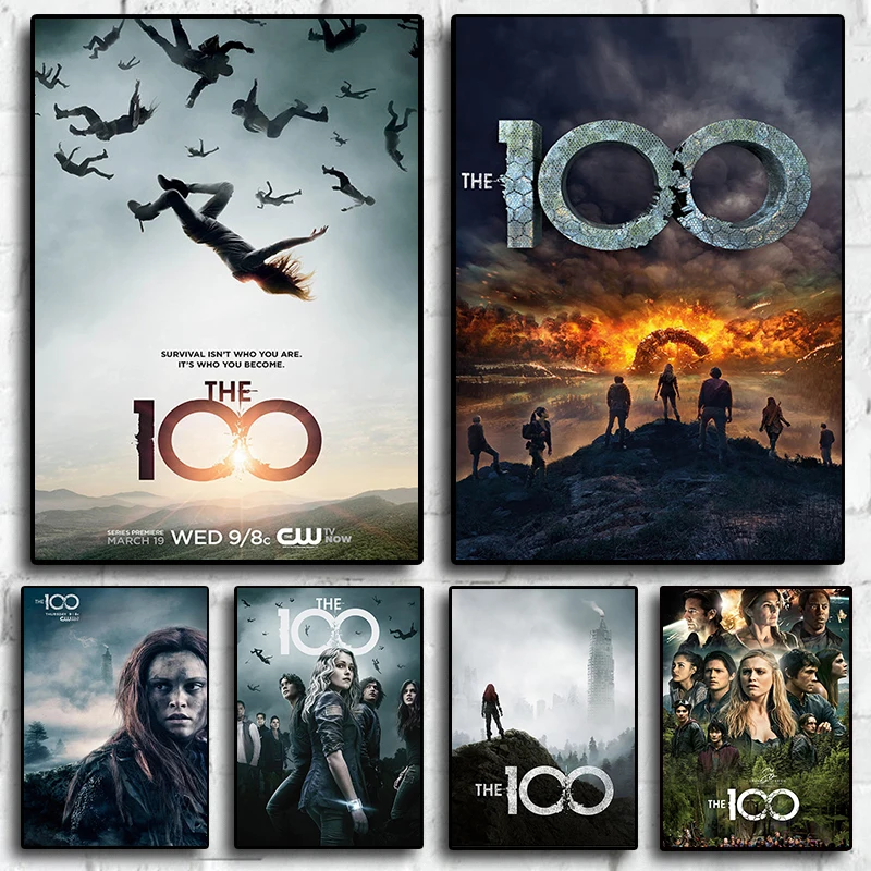 The-100-Season-TV-Series-Show-Movie-Art-Home-Decoration-For-Room-Living ...