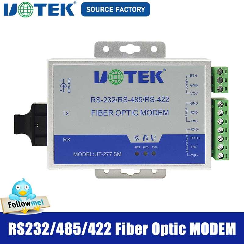 2pcs-RS-232-RS-485-RS-422-to-Fiber-Optic-Transceiver-Modem-Converter-SC ...