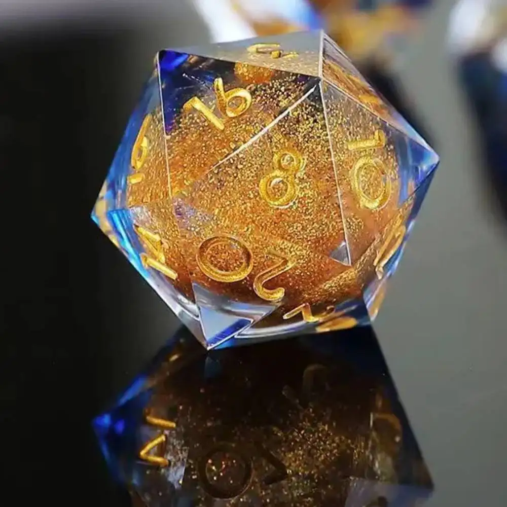 RPG-Resin-Dice-Set-Liquid-Core-Dice-DND-Dices-for-Dungeon-and-Dragons ...