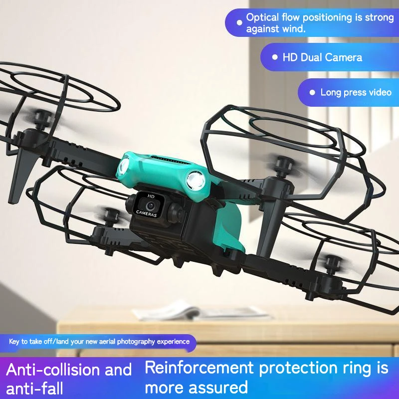 360-Roll-Remote-Control-Aircraft-Mini-Folding-Drone-Dual-Lens-Hd-Aerial ...