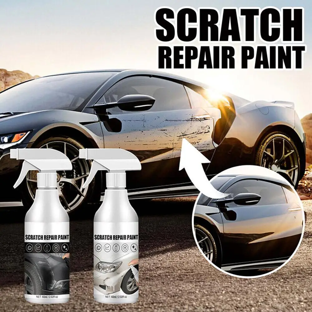 60ml Rayhong Car Scratch Repair Paint Spray Automobile Scratches Clear ...