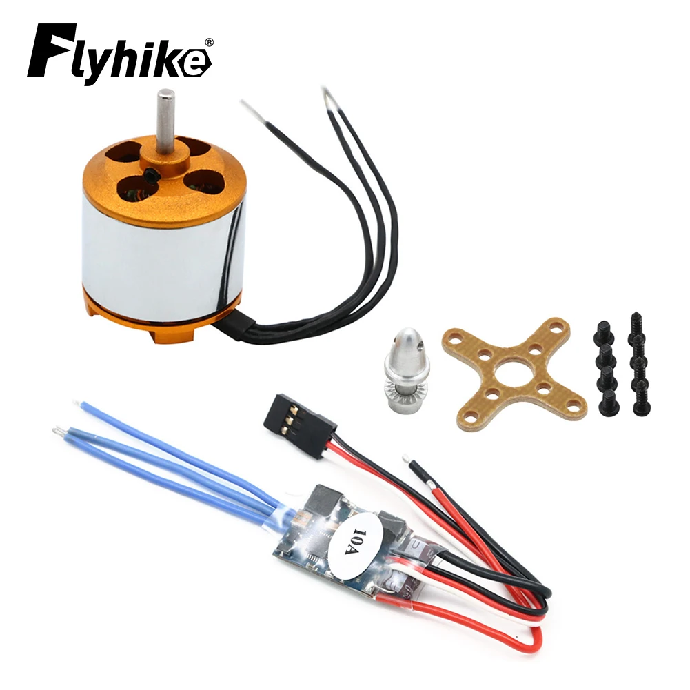 A1510-2200KV-2800KV-13T-Brushless-Outrunner-Motor-W-Mount-with-10A-ESC ...