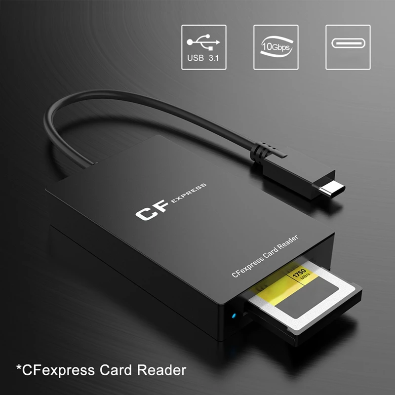 CFexpress Type B Card Reader USB3.1 Gen2 Super Speed 10Gbps TypeC Card ...