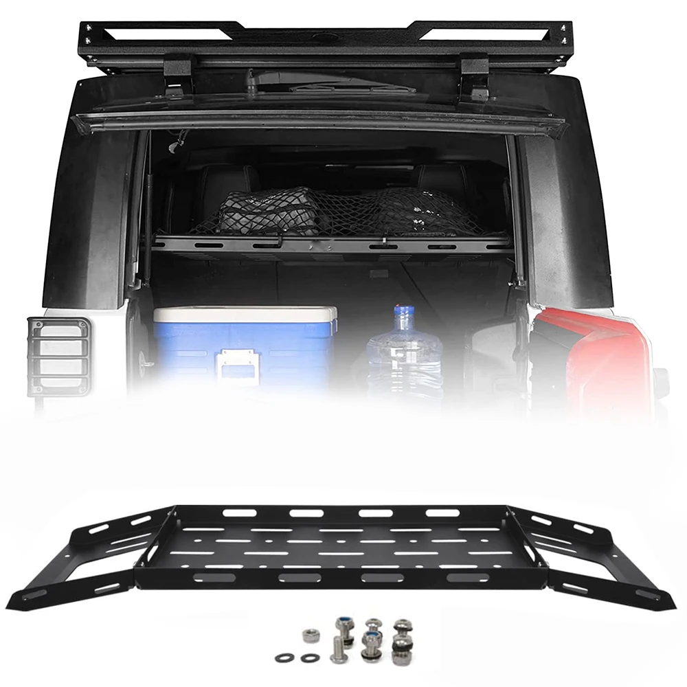 Car-Tailgate-Trunk-Storage-Rack-Luggage-Shelf-For-Jeep-Wrangler-JK-2011 ...