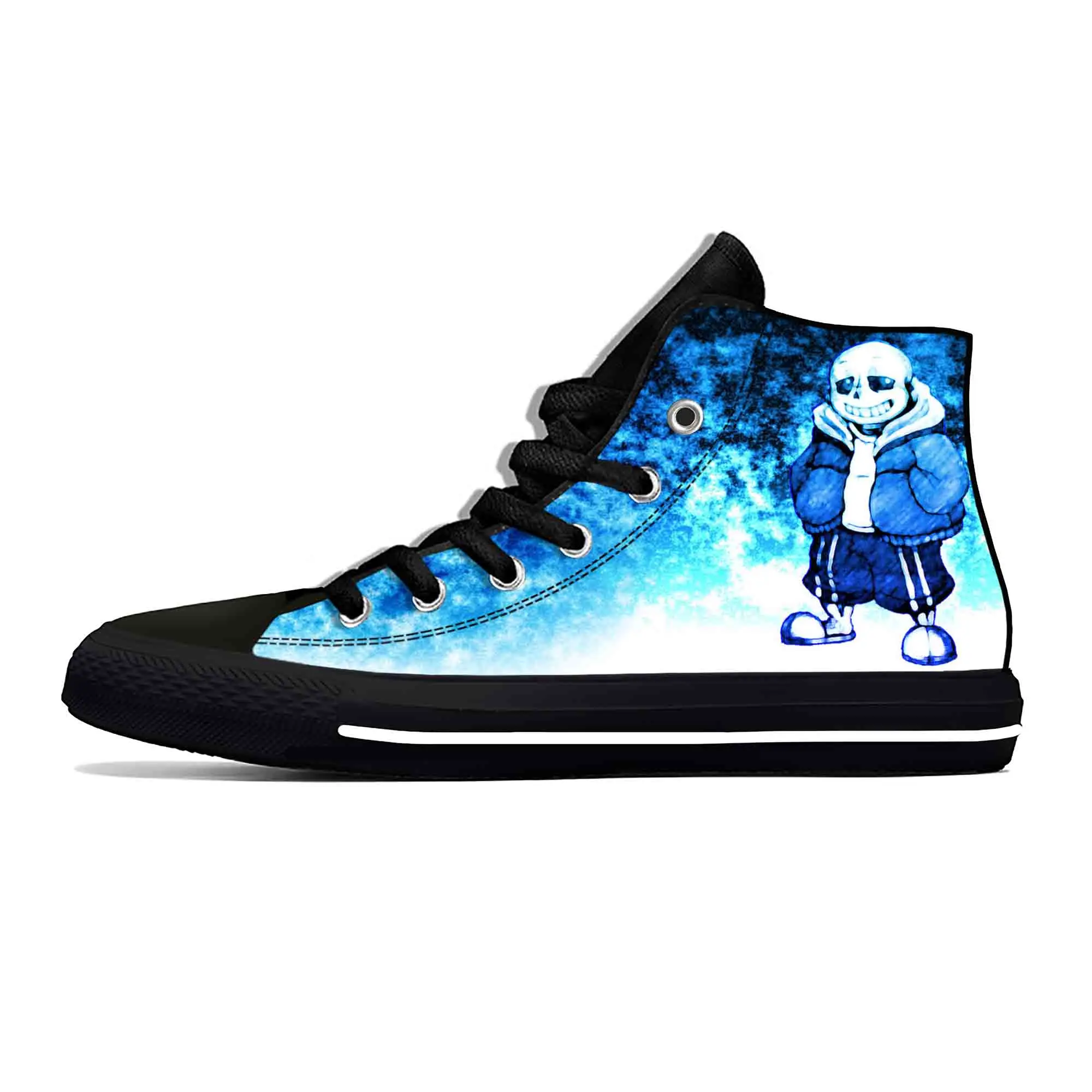 Undertale-Sans-Skull-Skeleton-Anime-Cartoon-Game-Casual-Cloth-Shoes ...