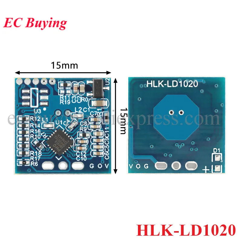 HLK-LD1020 10G Intelligent Human Microwave Induction Radar Module 10 ...