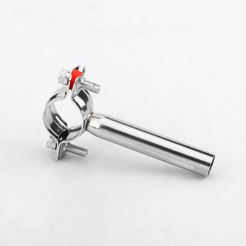 304-stainless-steel-extended-pipe-clamp-100mm-pipe-fixing-clip-bracket ...