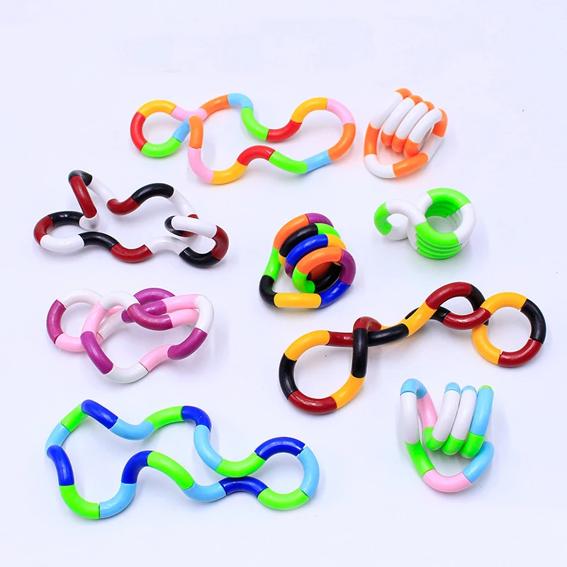 4Pcs-Twisted-Ring-Magic-Figet-Trick-Rope-Education-Stress-Relief-Toys ...