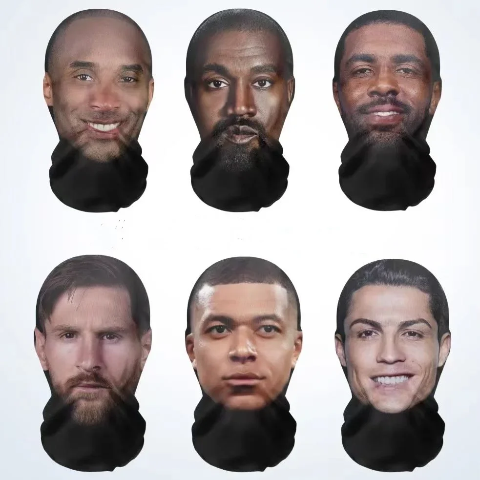 3D-Printed-Kanye-Face-Mask-Practical-Celebrity-Face-Funny-Headgear ...