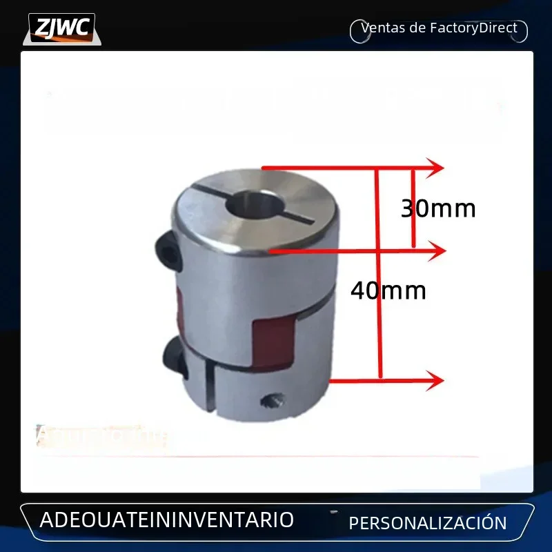 XB-Couple-Acoplamiento-de-eje-Flexible-de-ciruela-de-aluminio-D30L40-Conector-de-Motor-de ...