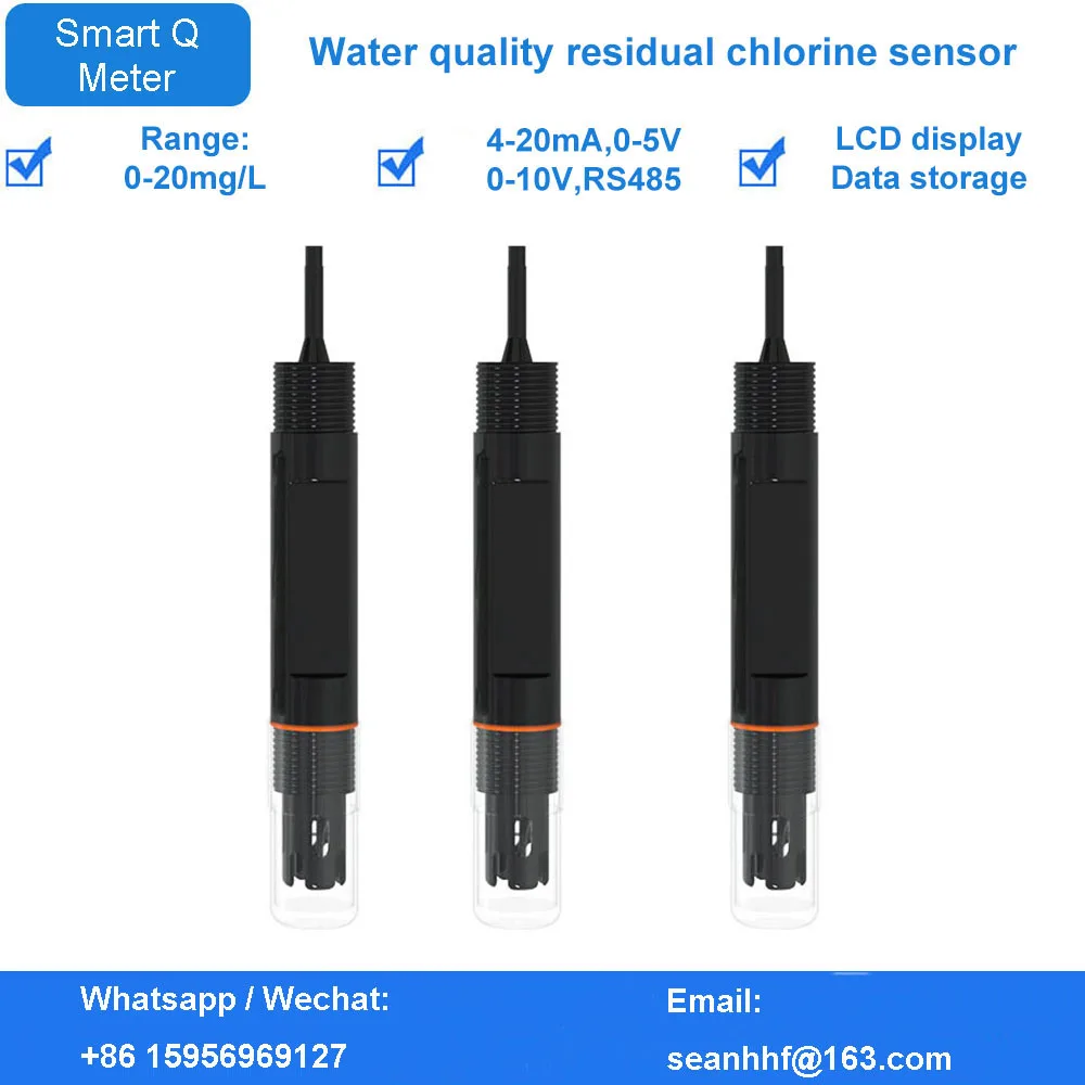 On-line-residual-chlorine-detector-controller-industrial-water-quality ...