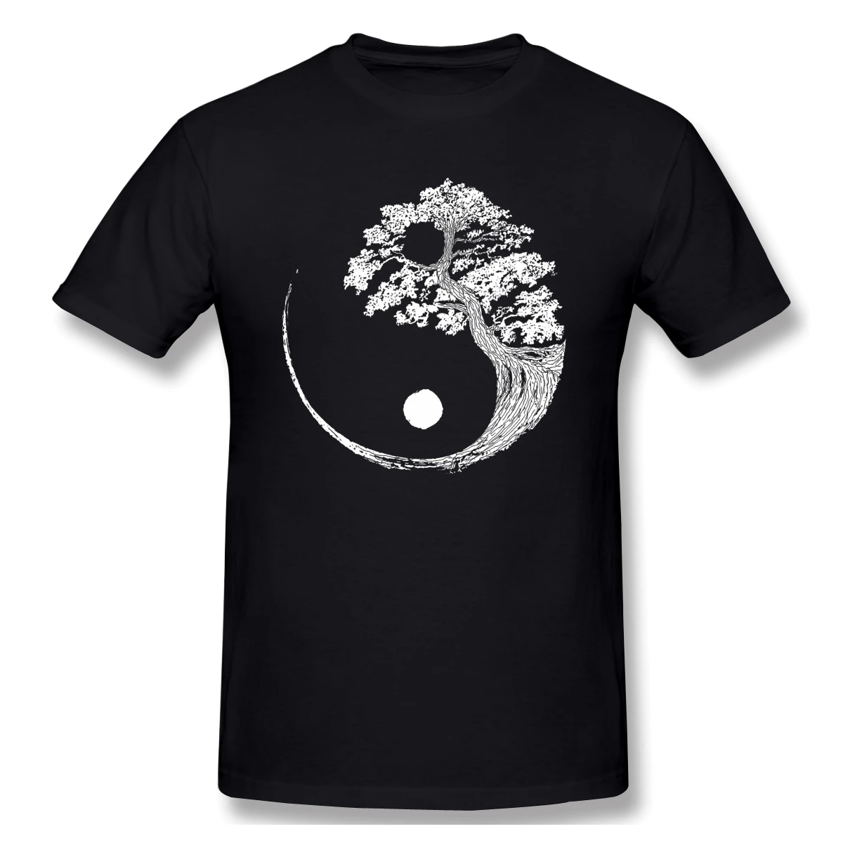 Yin-Yang-Bonsai-Tree-Japanese-Buddhist-Zen-T-Shirt-Style-Leisure-Cool ...