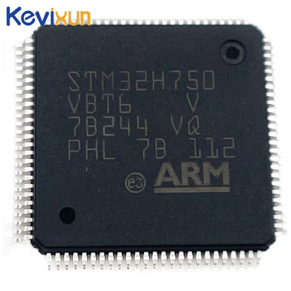 1pcs/lot Original Genuine Stm32h750vbt6 Lqfp100 Stm32 High Performance Mcu Stm32h7 Series Single ...