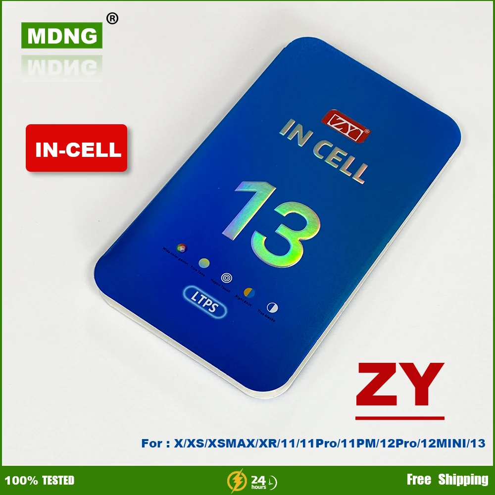 ZY Incell LCD For iPhone X XS XR 11 XsMAX 11ProMax 12Pro 13 LCD Display ...