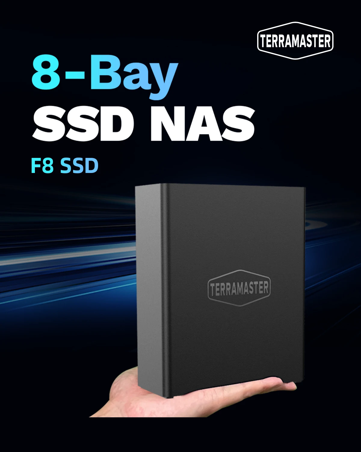 TERRAMASTER-F8-SSD-NAS-Storage-8Bay-All-SSD-N95-QuadCore-CPU-8GB-RAM ...