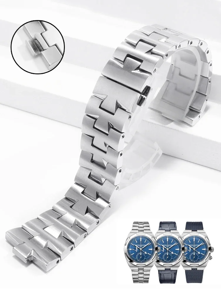For VACHERON CONSTANTIN VC 47660/47040 Watch Strap Overseas Men's Watch ...