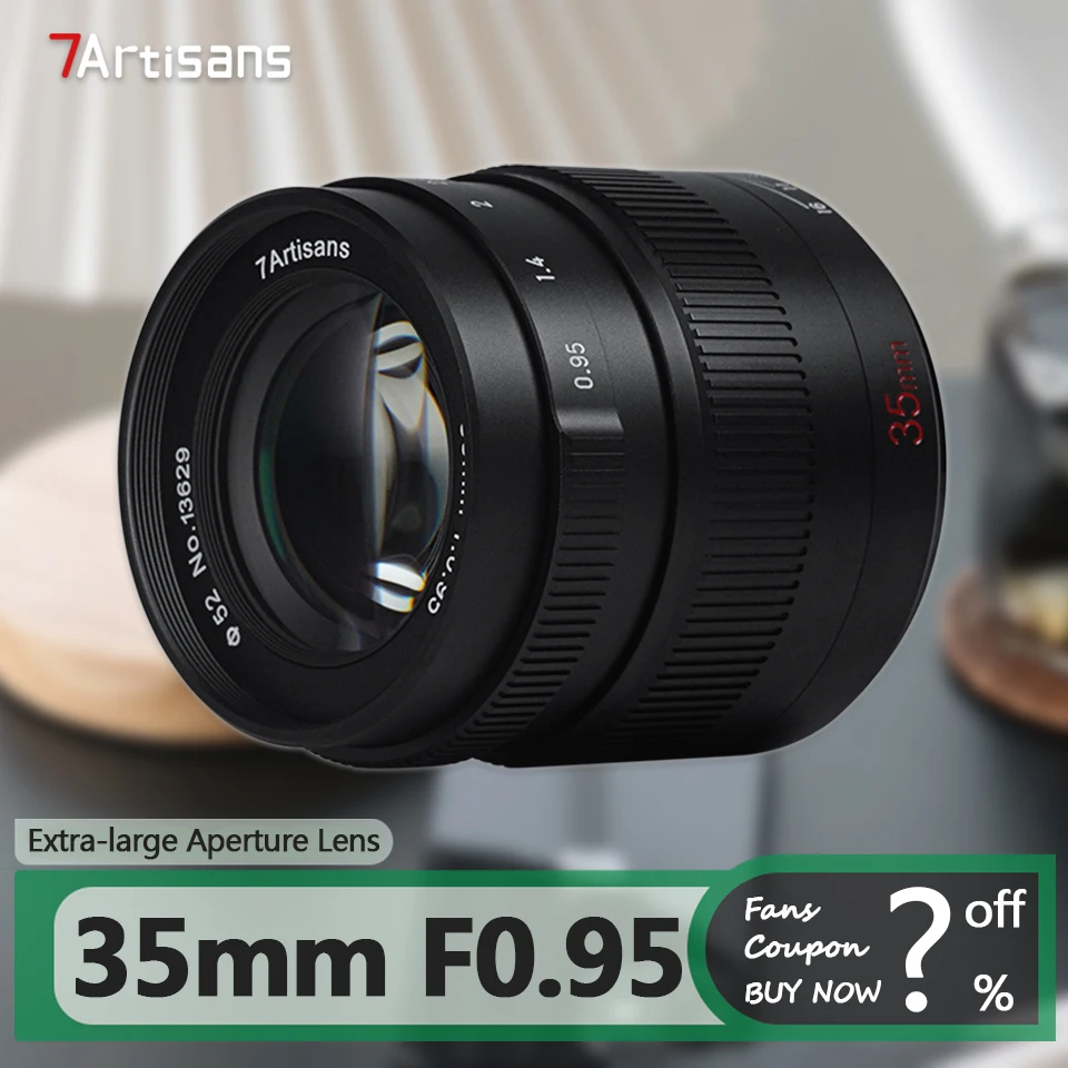 7artisans-APS-C-35mm-F0-95-Extra-large-Aperture-Portrait-Camera-Lens ...
