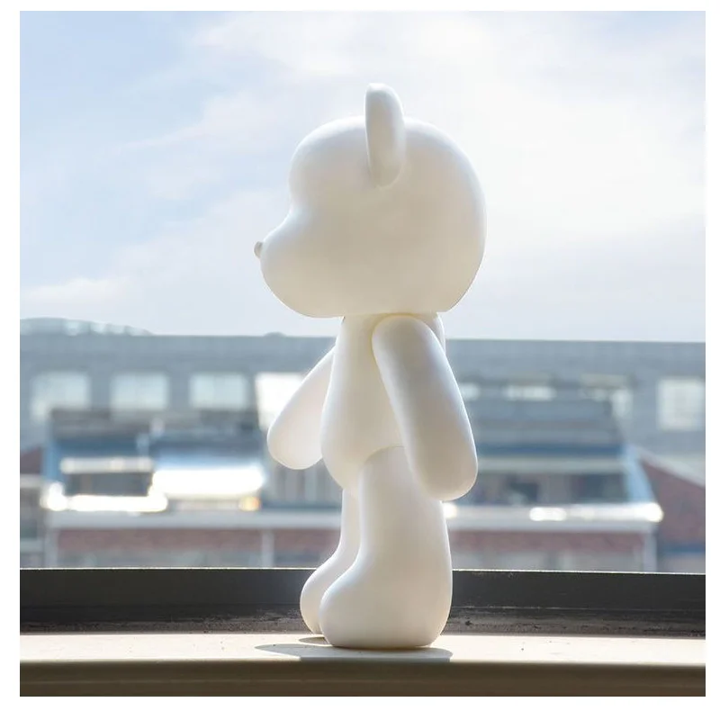 Escultura de oso fluido hecha a mano, oso violento, Popobe, molde ...