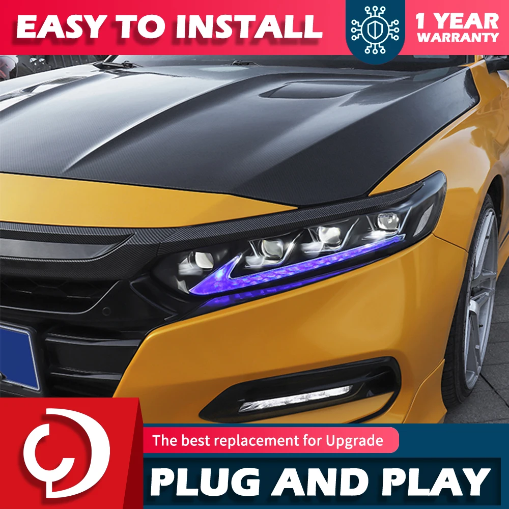 AKD-Car-Styling-For-Accord-2018-2022-Dynamic-Signal-LED-DRL-Daytime ...