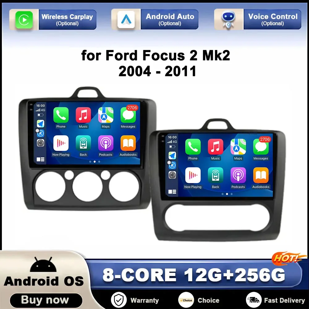 9-inch-for-Ford-Focus-2-Mk2-2004-2011-Wireless-Carplay-Android-Auto-2 ...