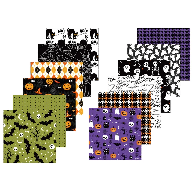 Halloween Scrapbook Paper Patterns